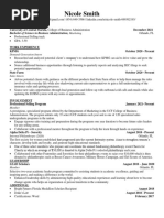 Sample Resume For Goldman Sachs | PDF | Market Liquidity | Financial ...