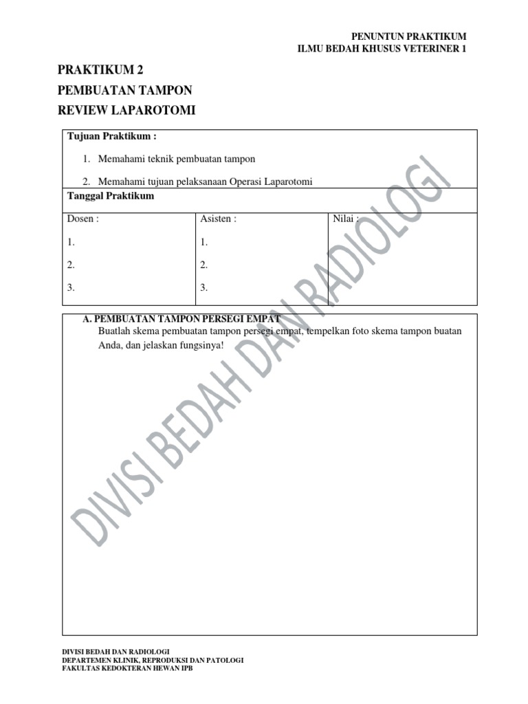 Penuntun Praktikum 2 | PDF | Griya & Taman | Teknologi & Rekayasa