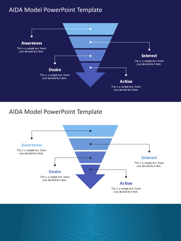 AIDA Model Template for Marketers | PDF