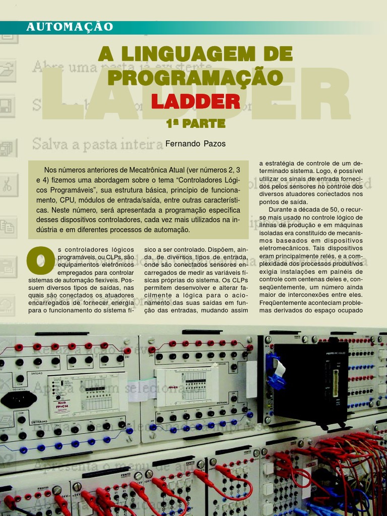 Linguagem e Programação Ladder | PDF | Controlador lógico programável ...