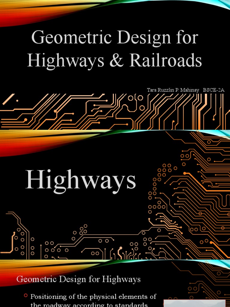 Geometric Design For Highways and Railroads | Download Free PDF | Angle ...