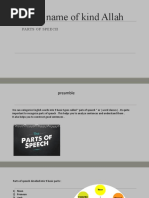 Arabic Grammar: Ism, Fi'l, Harf Explained | PDF | Part Of Speech | Verb