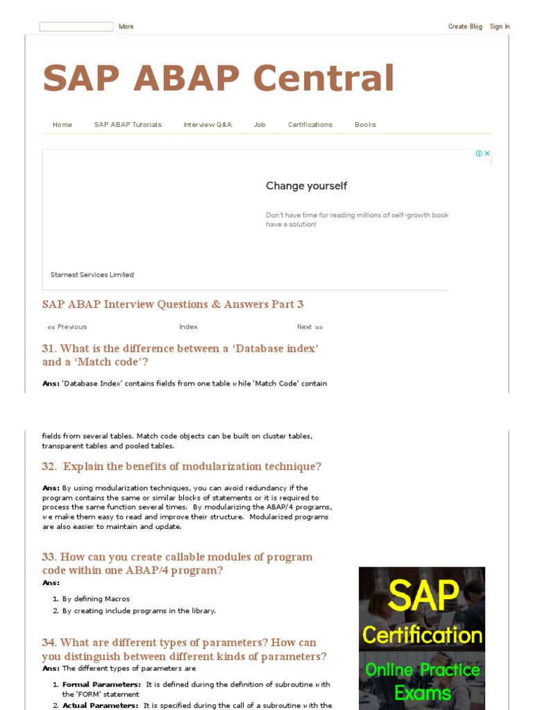 Part 3 | Download Free PDF | Parameter (Computer Programming) | Subroutine