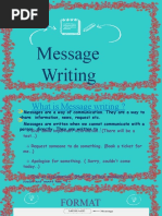 Message Writing G5 | PDF