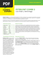 Foltron Ficha Tecnica | PDF | Fertilizante | Nitrógeno