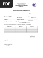 Remedial Letter | PDF