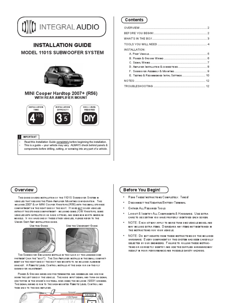 Installation Manual - MC1101S-R56 | PDF | Electrical Connector | Screw