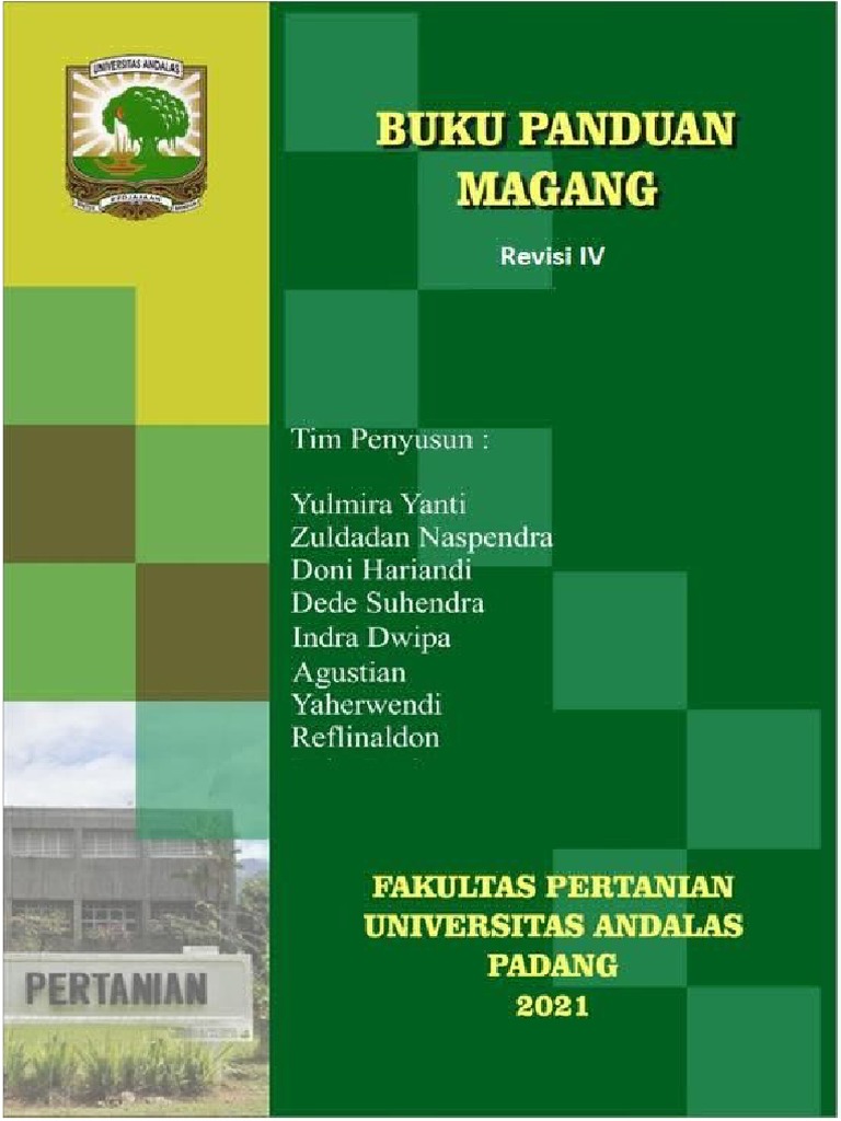 Buku Pedoman Magang Edisi IV 2021 Perb 2-Dikonversi | PDF