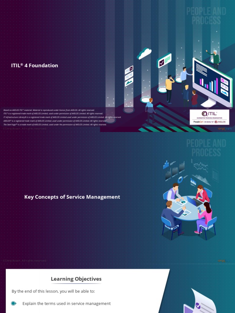 Lesson 2 - Key Concepts of Service Management | PDF | Utility | Risk