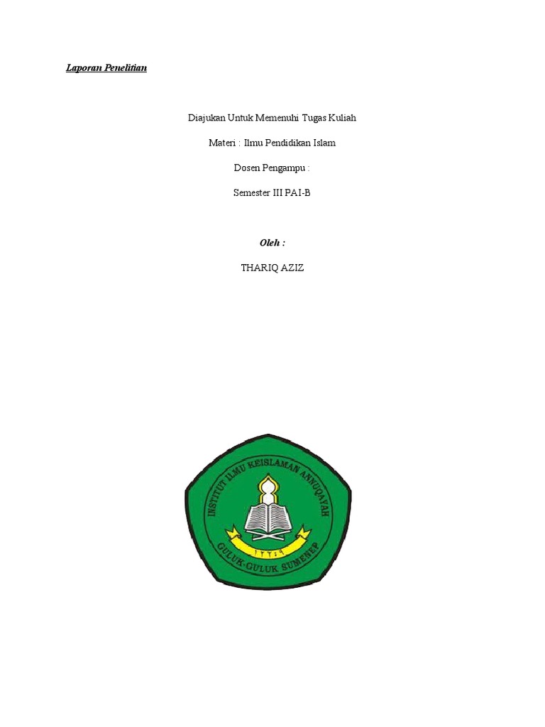 Laporan Penelitian Mi Pas | PDF