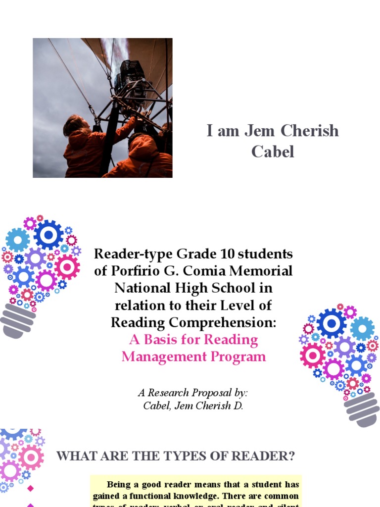 Research Presentation About Reading Comprehension | PDF | Reading ...