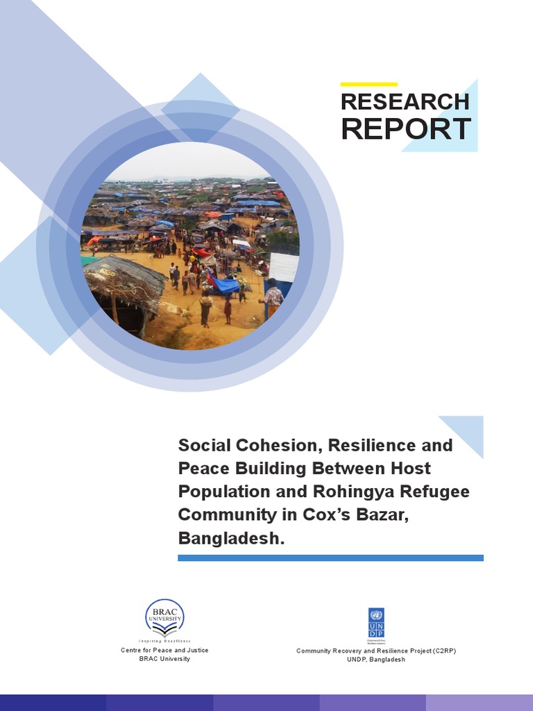 UNDP Social Cohesion Report - Final23122019 | PDF | Rohingya People