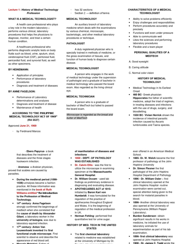 1 Pre Principles in MLS 1 | PDF | Pathology | Medicine