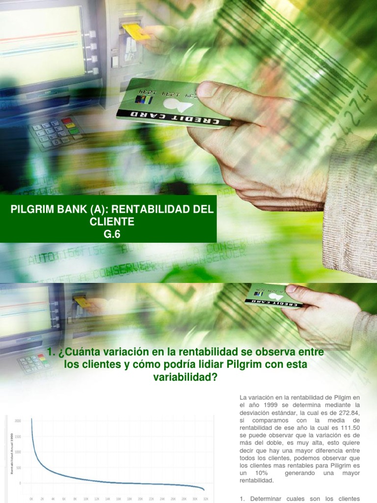 Rentabilidad de Clientes en Pilgrim Bank | PDF | Economias | Business