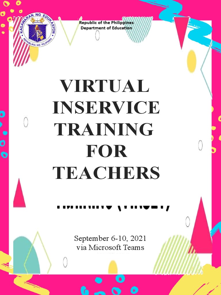 INSET Sept. 2021 Program | PDF