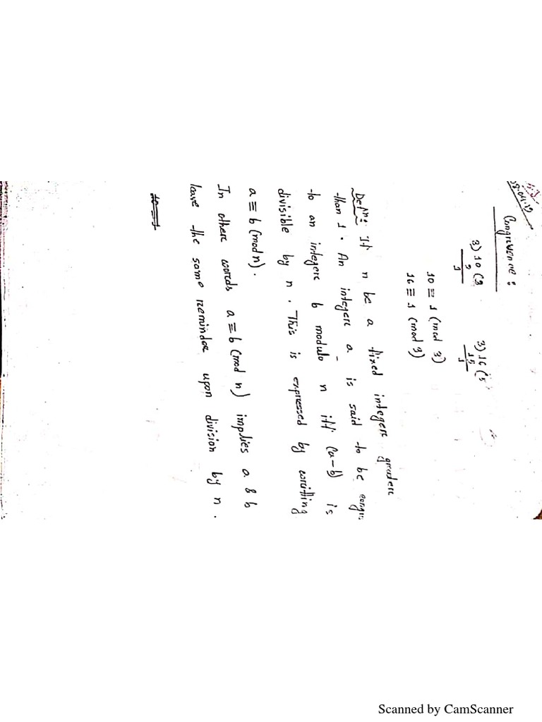 Number Theory... After 1st Incourse | PDF