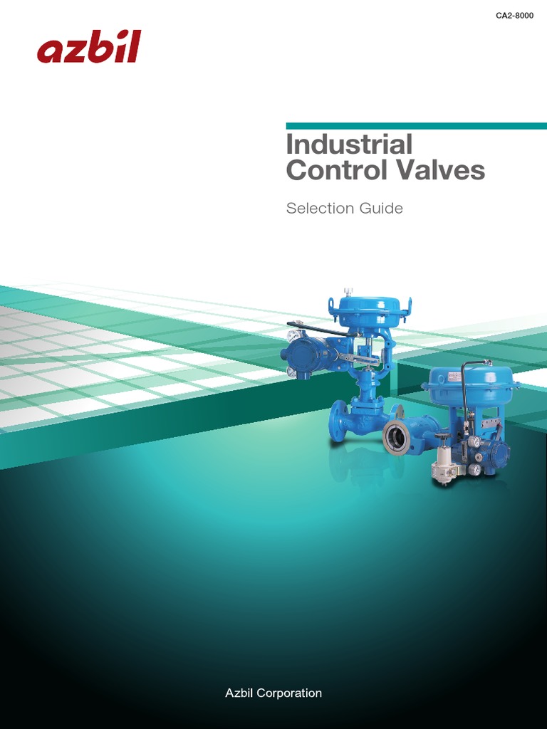 Azbil, Single Seated Control Valve (GLOBE) 2 | PDF | Valve | Actuator