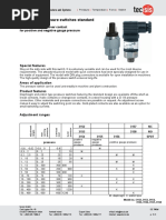 Trane TTA Installation and Operation Manual | PDF | Thermostat | Switch