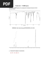 Benzocaine Structure Analysis via Spectra | PDF | Carbon 13 Nuclear ...