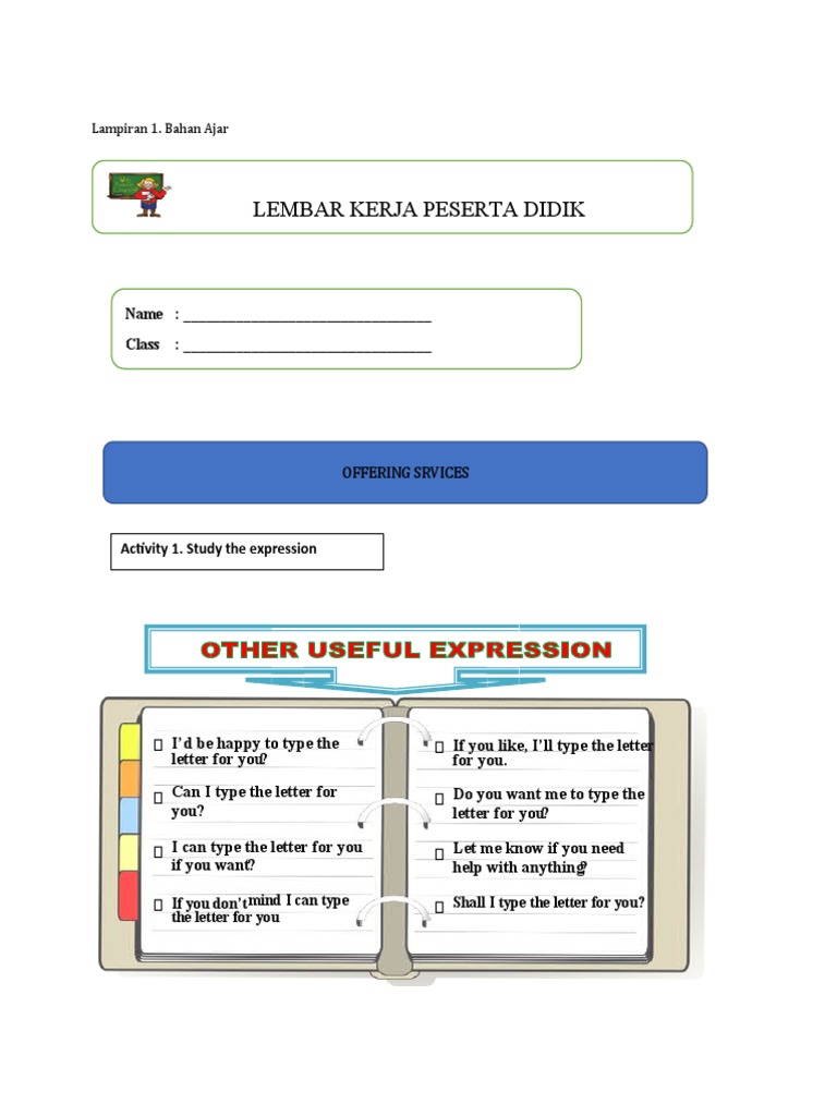 LKPD Offering Help | PDF