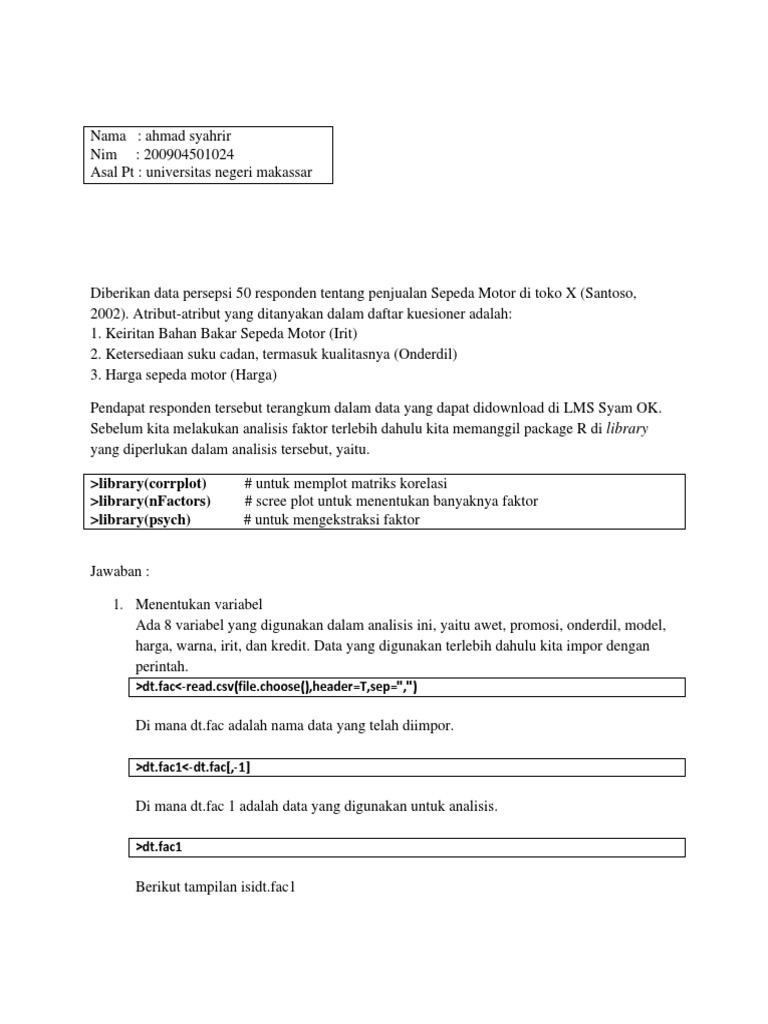 Course Data Sains | PDF