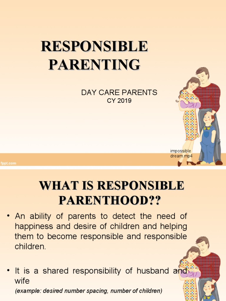 Responsible Parenting | Download Free PDF | Parenting | Relationships