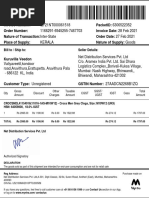 Ultra Tech Bill Sample | PDF