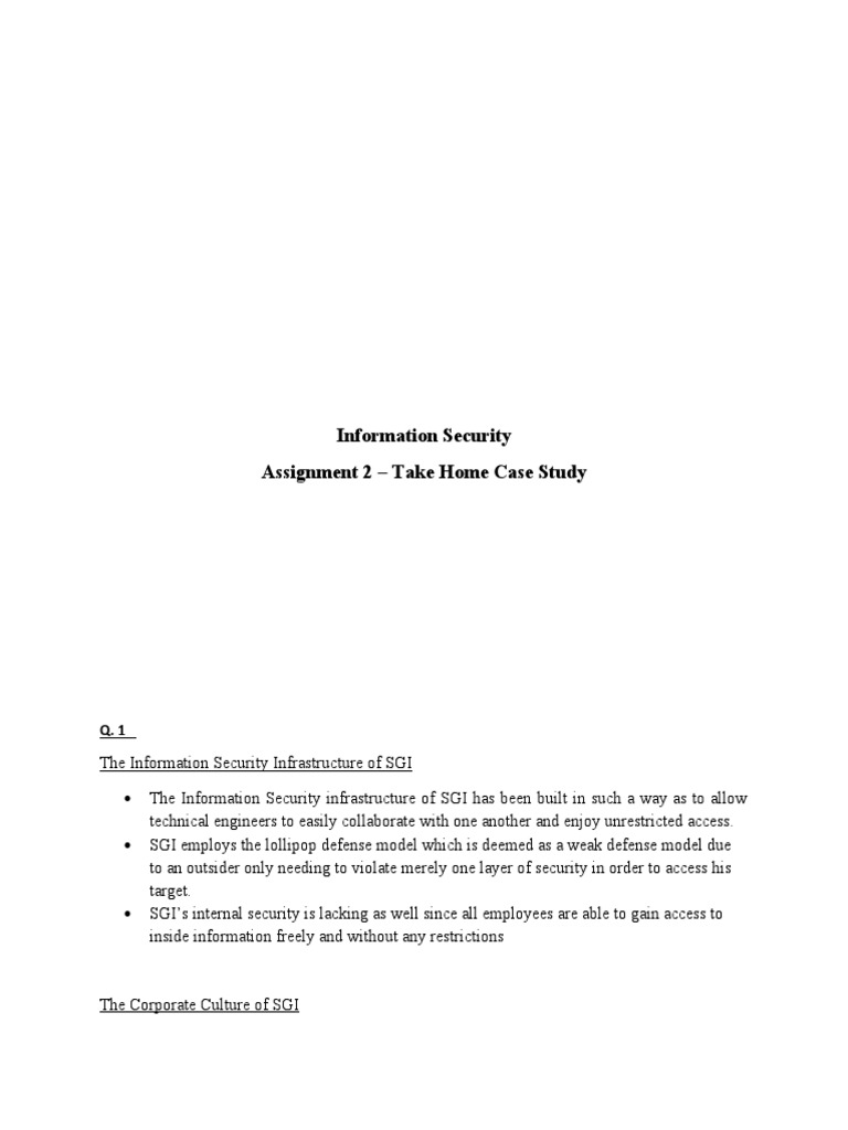 Information Security Assignment 2 - Yasith 5698 | PDF | Information ...