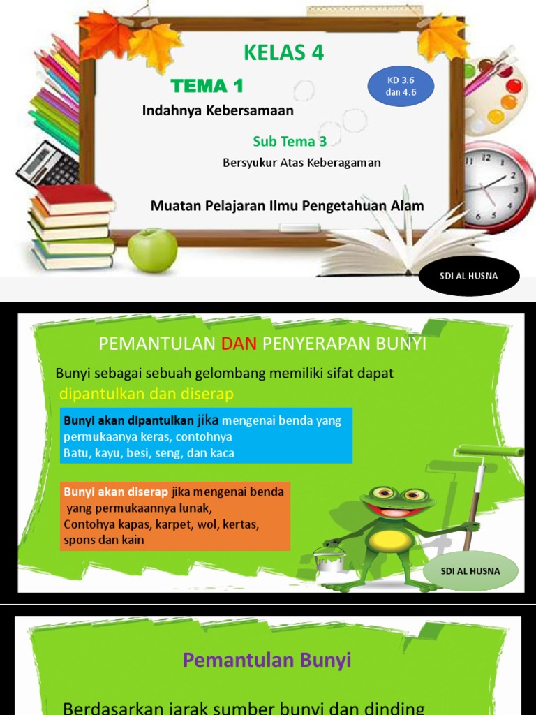 Materi Ipa Tema 1 St3 | PDF