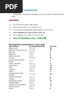 Transformer Room Ventilation Calculation | PDF | Ventilation ...
