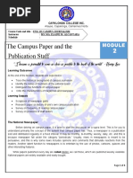 Camp Journ | PDF | Editing | Newspapers