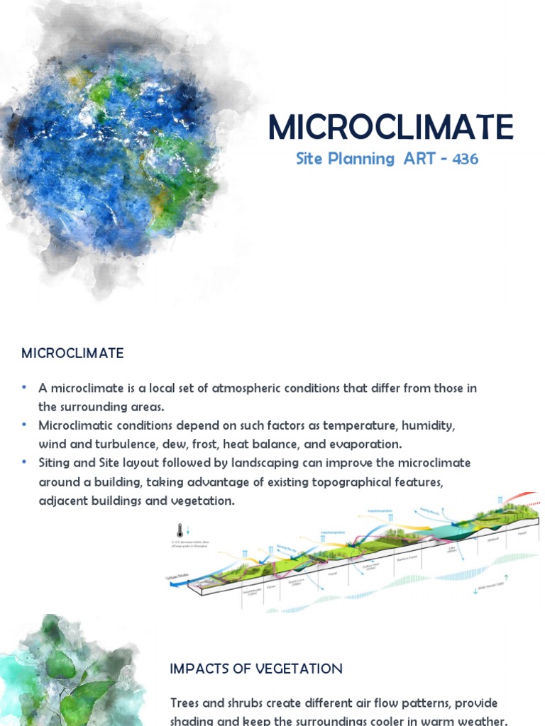 Microclimate | PDF | Wound | Mountains