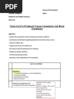 IV Cannulation | PDF | Intravenous Therapy | Medical Equipment