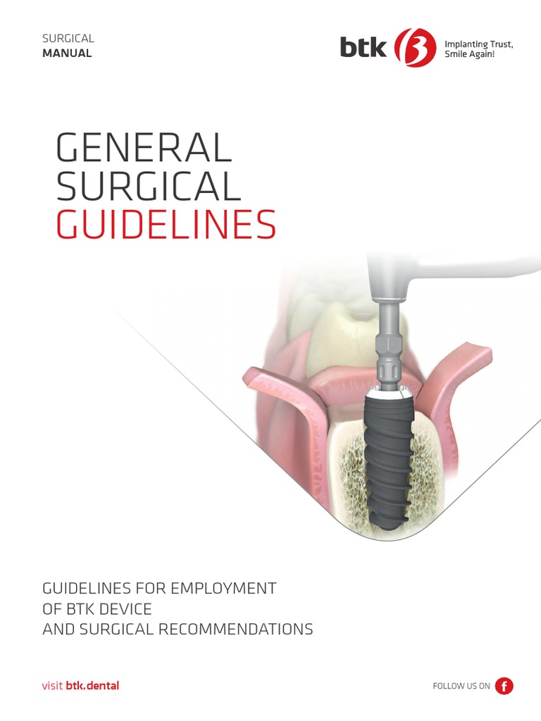 BTK Implant Guide Surgery | PDF | Dental Implant | Dentistry