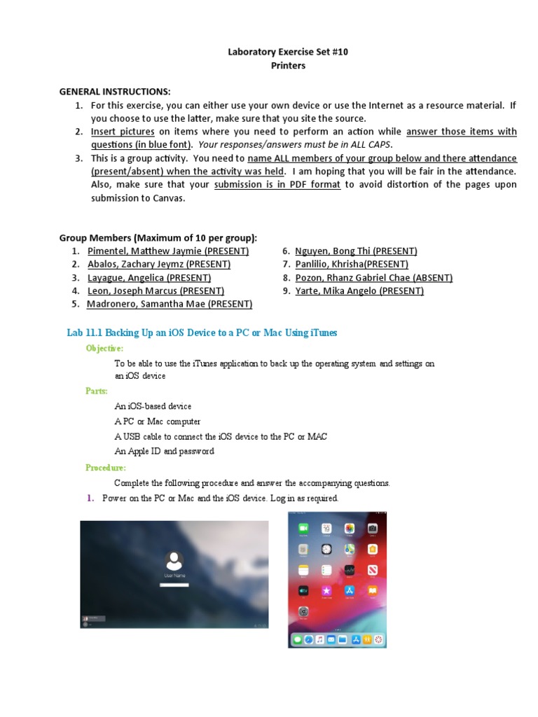 Lab Exercise Set 11 | PDF | Ios | Android (Operating System)