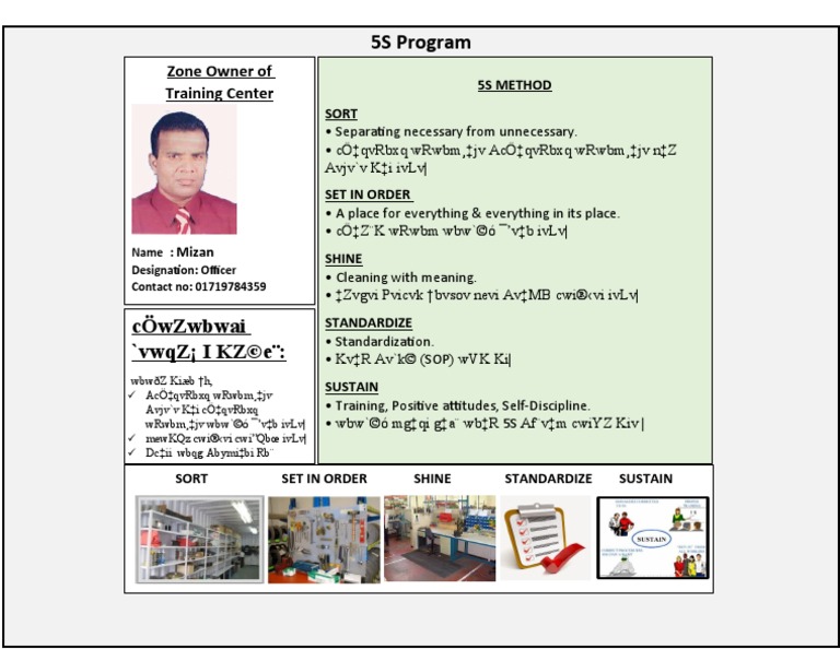 5S Program: Steps and Benefits | PDF