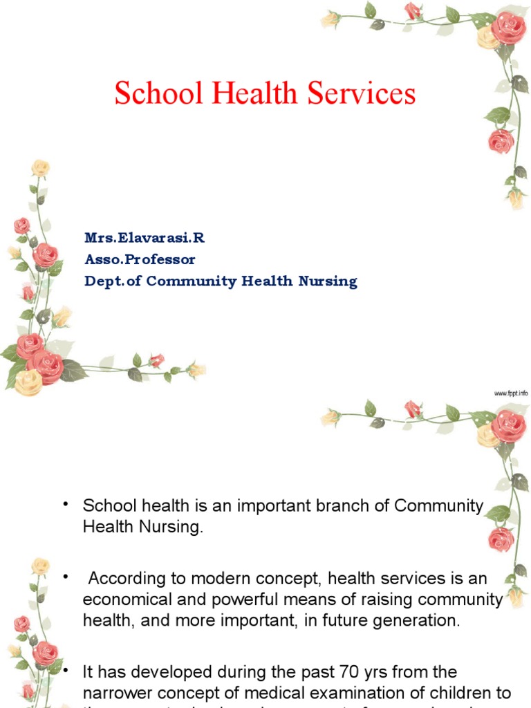 Comprehensive School Health Services | PDF | Clinic | Physical Examination