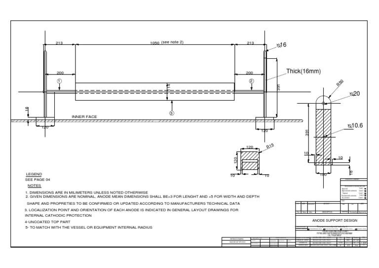 Anode Support Design | PDF