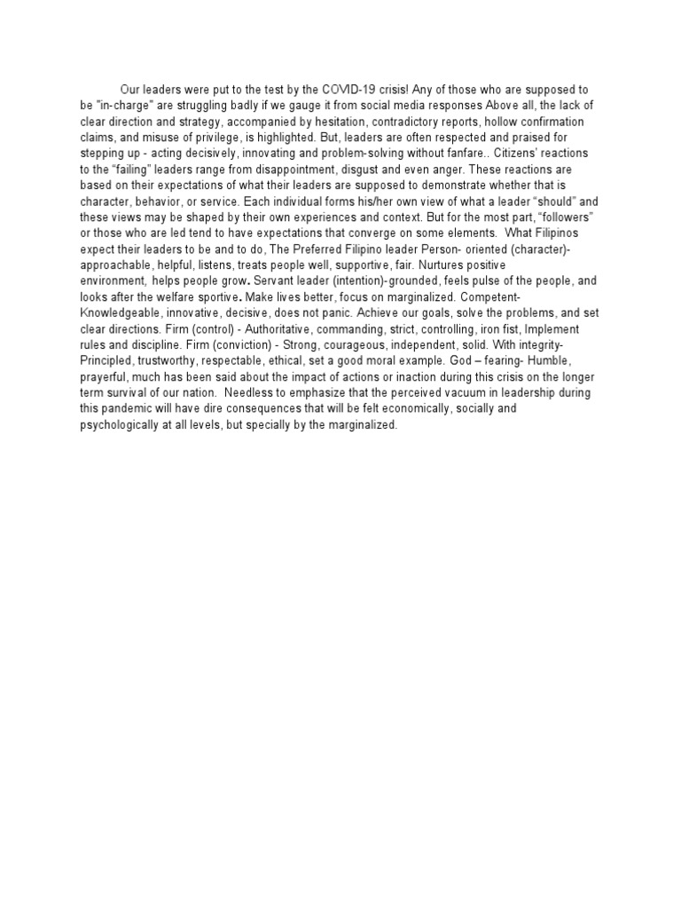 NSTP Reflection Module 5 | PDF