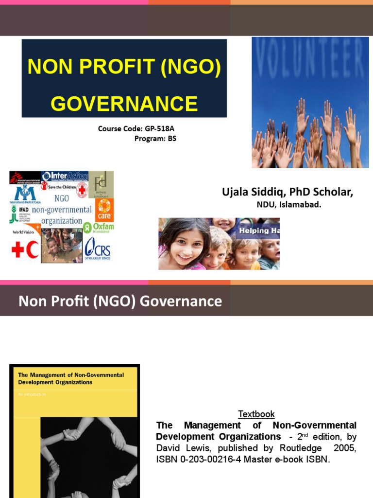 Lec No 9 INGO Rules For Pakistan | PDF | Non Governmental Organization ...