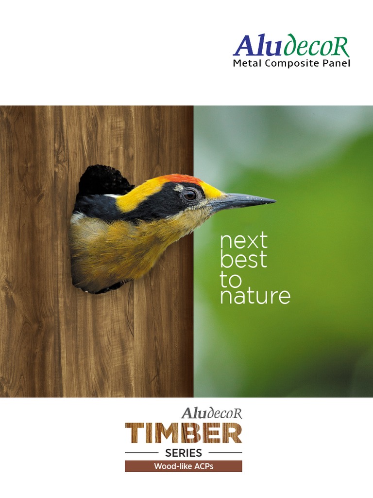 Aludecor Timber Series ACP Catalogue | PDF
