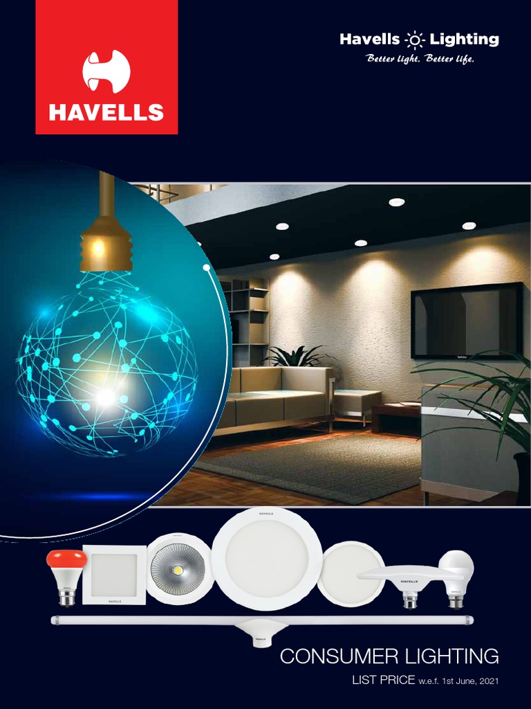 Havells ConsumerLEDLighting | PDF | Lighting | Optics