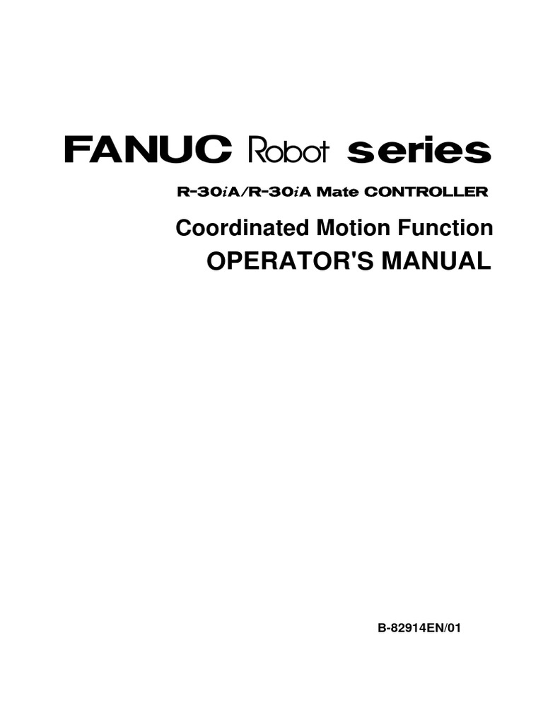 Fanuc Robot Safety Manual Essentials Pdf Cartesian Coordinate System Kinematics