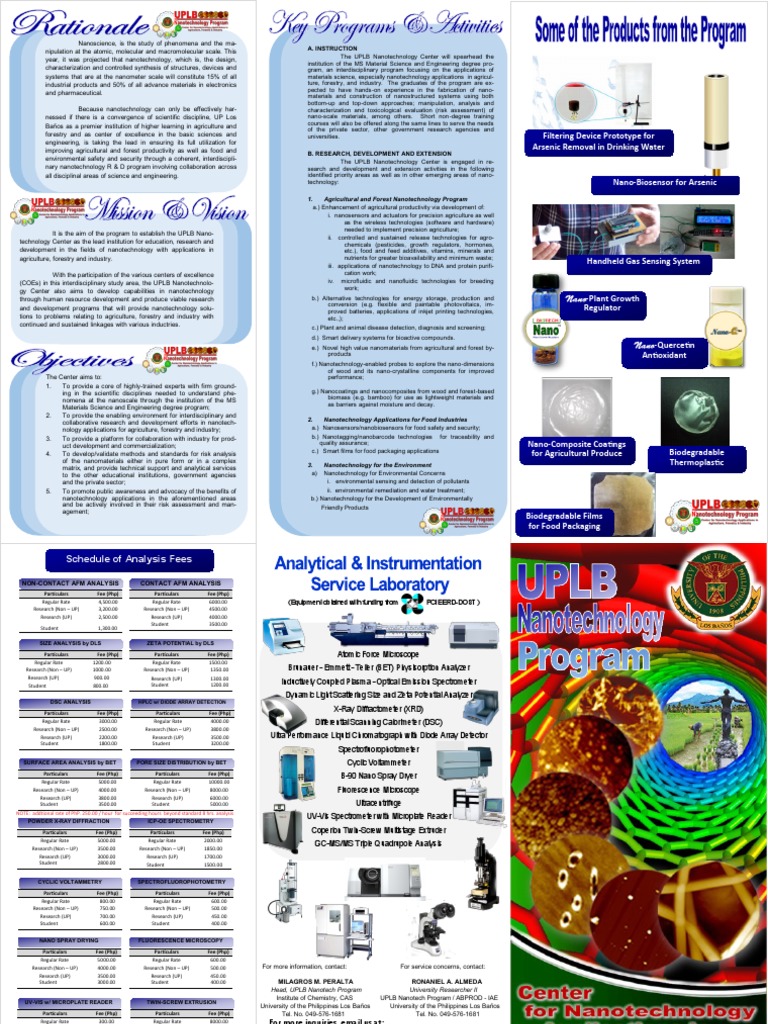 Brochure 2020 Backup | PDF | Nanotechnology | Applied And ...