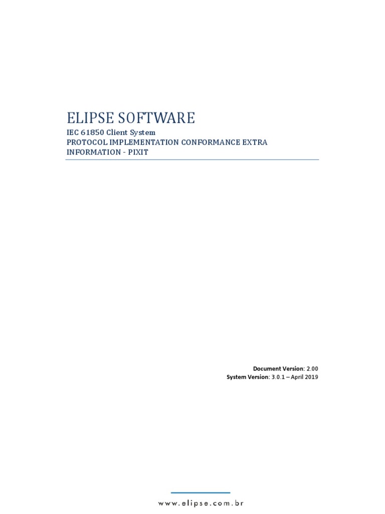 IEC 61850 Client Conformance Guide | PDF | Filename | Online And Offline