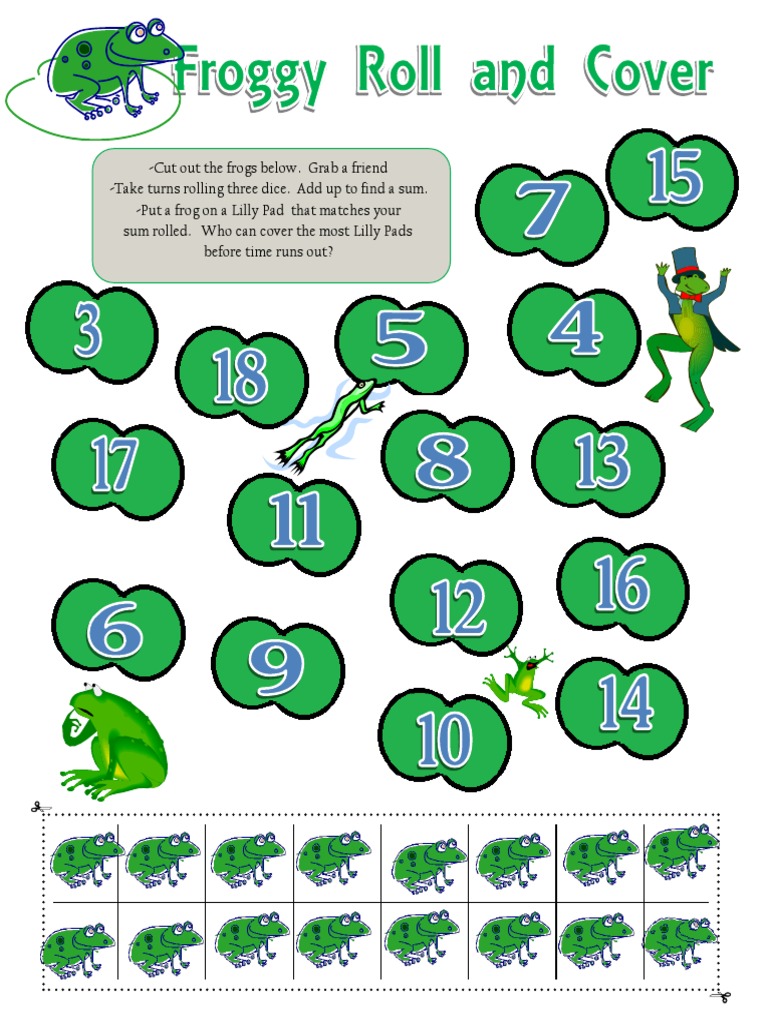 Leap Roll Three Dice Game | PDF