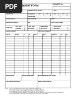 NDT Request Form Sample Draft | PDF