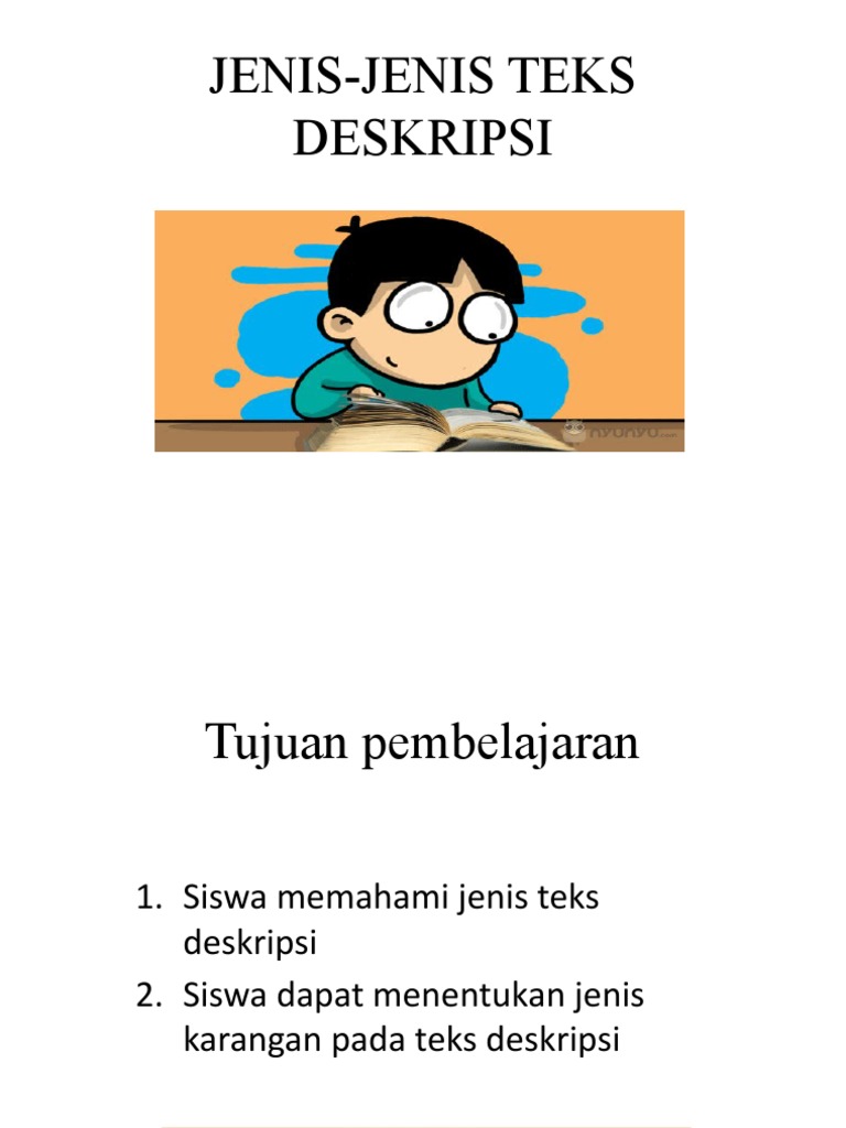 PPT Menjelaskan Teks Deskripsi | PDF