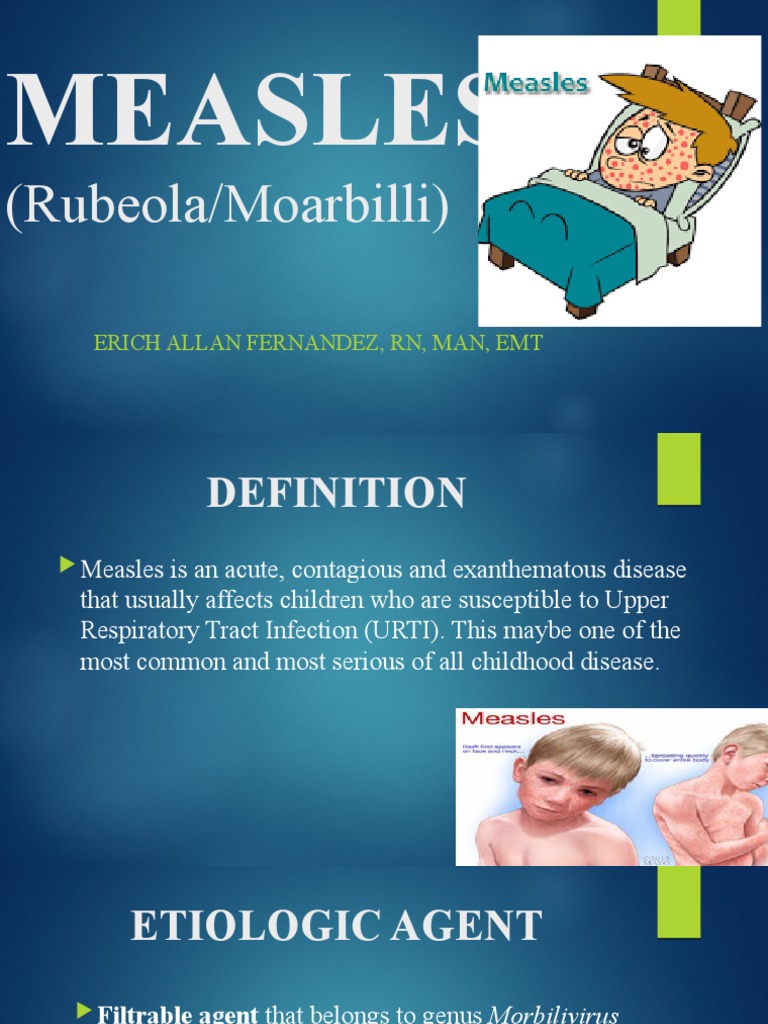 Lecture On MEASLES | PDF | Measles | Infection