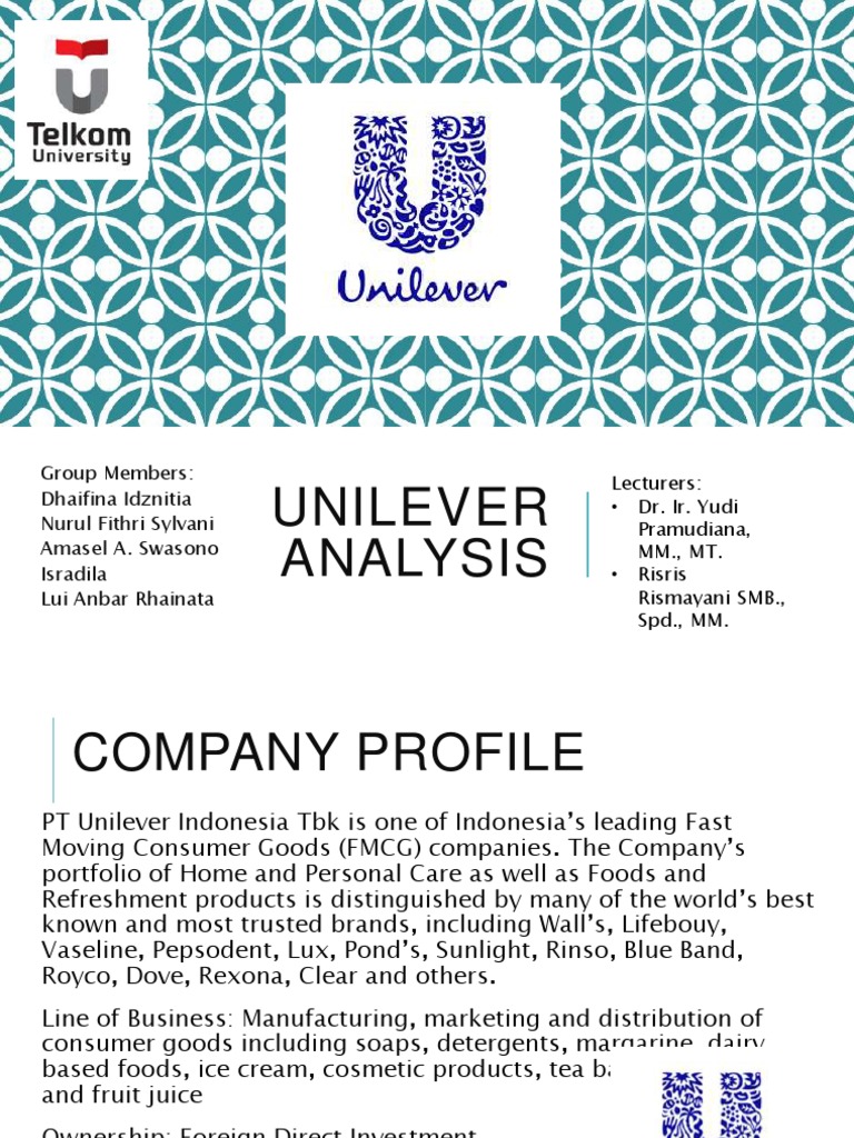 An Analysis of Unilever Indonesia Using Porter's Five Forces Model ...